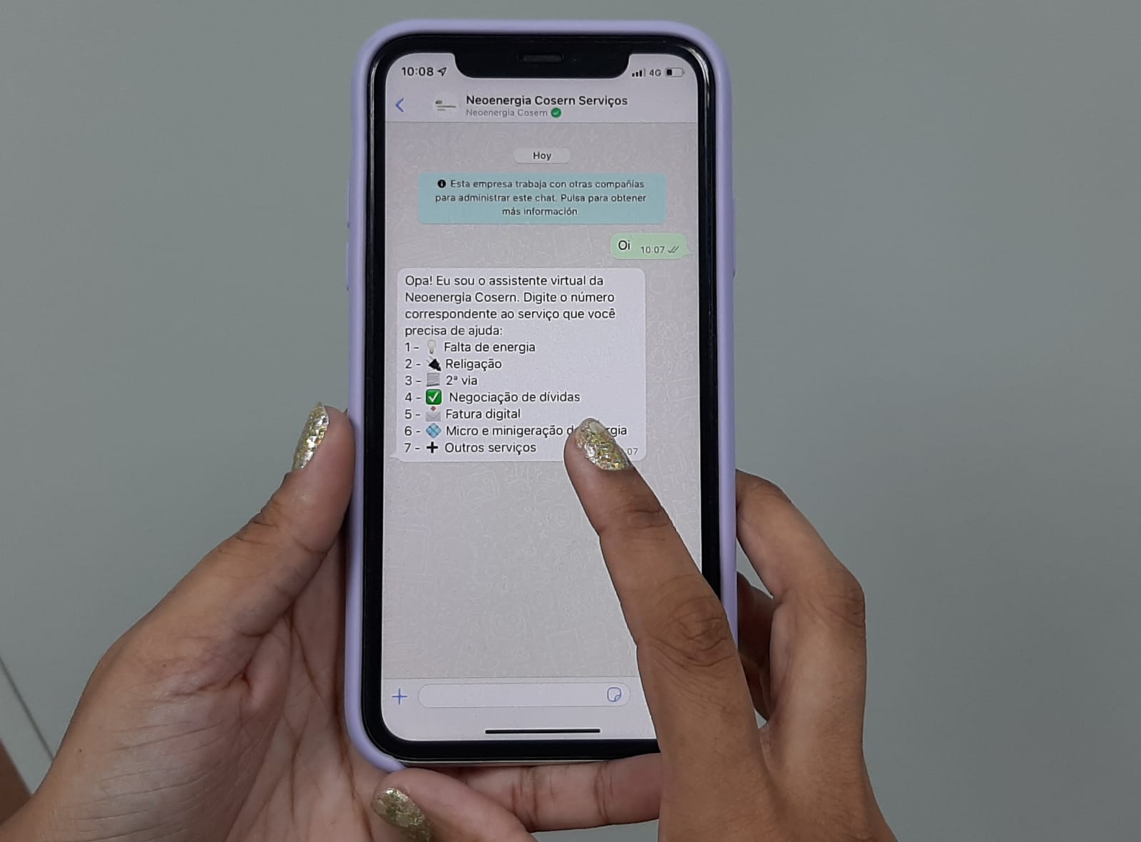WhatsApp da Neoenergia Cosern ultrapassa 2,9 milhões de atendimentos ...
